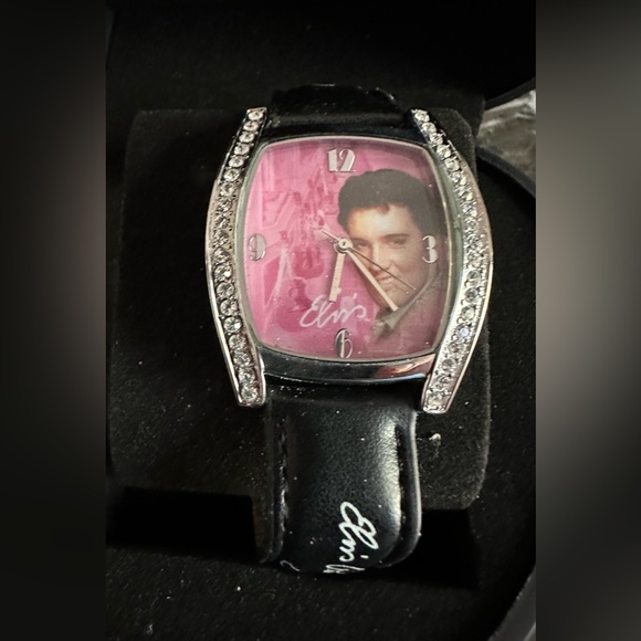 Accessories | Elvis Presley Watch In Heart Case Euc | Poshmark